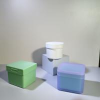 China 100 Sheet Skincare Cotton Liner Bulk Order Plastic Jars with Removable PP Liner Food Grade for Cosmetic Brands/OEM for sale