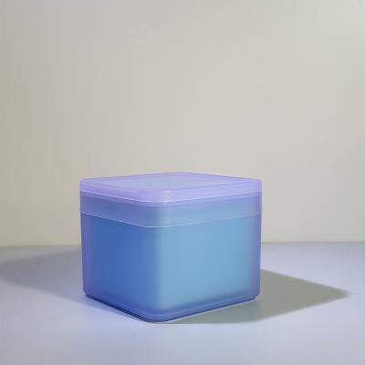 China 100 Sheet Skincare Cotton Liner Bulk Order Plastic Jars with Removable PP Liner Food Grade for Cosmetic Brands/OEM for sale