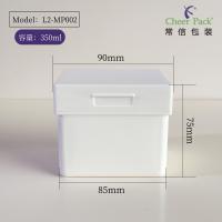 China 200 Sheet Skincare Cotton Liner Food Grade Plastic Jars for OEM/Bulk Cosmetic Brands for sale