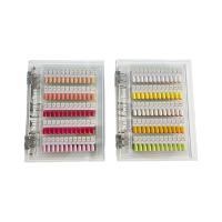 China Detachable Transparent Acrylic Magnetic Nail Art Display Board 120/180/240 Colors Book Plastic Tool for Nail Tips Made Gel for sale