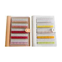 China Professional Detachable Acrylic Magnetic Nail Art Display Board 120/180/240 Gradient Colors Solid Plastic Tool for Nail Gel Tips for sale