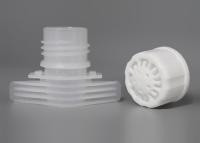 China Spout Caps With Air Vent Hole In 16mm Diameter / Baby Food Pouch Caps for sale