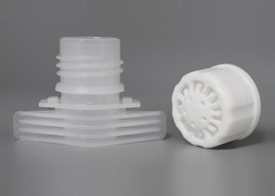 China Spout Caps With Air Vent Hole In 16mm Diameter / Baby Food Pouch Caps for sale