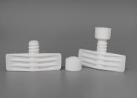China PE Material Twist Off Spout Cap For Beauty Products Package 4.5mm Inner Diameter for sale