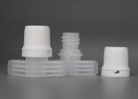 China 9.6mm Easy Pour Plastic Spout Caps With Safety Ring Top On Laundry Bags for sale