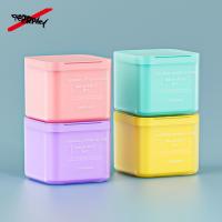 China 100 Sheet Skincare Cotton Pad Box 2.0 Bulk Order Plastic Jars with Removable PP Liner Food Grade for Cosmetic Brands/OEM for sale