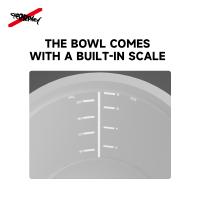 China Beauty Mixing Bowl Cosmetic Tools Individually Packaged Mask Powder Mixing Bowl Comes with Scale for sale