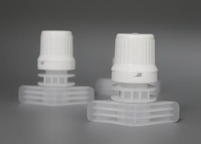 China Anti Theft Plastic Spout Caps Inner Diameter 9.6mm / Baby Food Pouch Caps for sale
