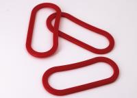 China Polypropylene / Plastic Carrier Grocery Bag Handle Holder Custom Color for sale