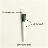 China Silicone Spatula Mask Brush, Soft Facial Mud Mask Applicator with Silicone Head and ABS Handle for Even Skincare Application for sale
