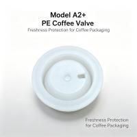 China Model A2+ PE Coffee Valve One-Way Air Vent Valve for Coffee Bag Flexible Packaging for sale