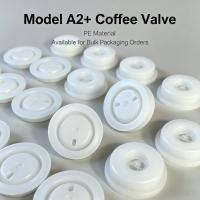 China Model A2+ PE Coffee Valve One-Way Air Vent Valve for Coffee Bag Flexible Packaging for sale