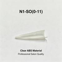 China Nail Tips Clear Full Cover ABS Fake Nails Set for Finger Press on Salon Nail Extension DIY Nail Art and Bulk Supply for sale