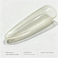 China Nail Tips Clear Full Cover ABS Fake Nails Set for Finger Press on Salon Nail Extension DIY Nail Art and Bulk Supply for sale