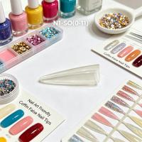 China Nail Tips Clear Full Cover ABS Fake Nails Set for Finger Press on Salon Nail Extension DIY Nail Art and Bulk Supply for sale