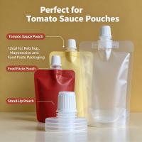 China X010 9.6mm food grade PE plastic spout cap, acid & alkali resistant. Ideal for ketchup, sauce & paste stand-up spout pouches. Good heat welding, leak-proof threaded design for food liquid packaging. for sale