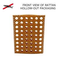 China Reusable Rattan Woven Spout Pouch with Aluminum Cap | CheerPack Patented 100ml rattan-woven hollow-out spout pouch with reusable Sleeve and aluminum screw cap. Eco cosmetic packaging, OEM/ODM welcome. for sale