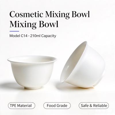 China C14 210ml TPE Facial Mask Mixing Bowl | Salon Cosmetic Blending Bowl | Reusable mixing bowl for beauty salon, spa, DIY mask powder & facial cream paste preparation for sale