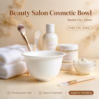 China C14 210ml TPE Facial Mask Mixing Bowl | Salon Cosmetic Blending Bowl | Reusable mixing bowl for beauty salon, spa, DIY mask powder & facial cream paste preparation for sale