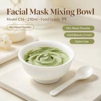 China C14 210ml TPE Facial Mask Mixing Bowl | Salon Cosmetic Blending Bowl | Reusable mixing bowl for beauty salon, spa, DIY mask powder & facial cream paste preparation for sale