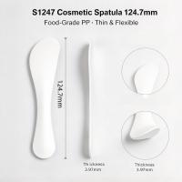 China S1247 Food Grade PP Cosmetic Mixing Spatula For Beauty Salon | Ideal for mixing mask powder & beauty cream paste. Perfect for beauty salons, spa studios and home DIY skincare. Wholesale available. for sale