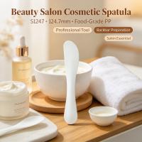 China S1247 Food Grade PP Cosmetic Mixing Spatula For Beauty Salon | Ideal for mixing mask powder & beauty cream paste. Perfect for beauty salons, spa studios and home DIY skincare. Wholesale available. for sale