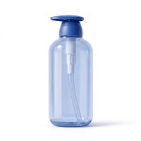 China 500ml PET Lotion Pump Bottle | Custom Cosmetic Packaging | BPA-free recyclable PET empty bottle for shampoo, body wash, liquid soap. Custom color & logo, bulk wholesale for cosmetic brands. for sale