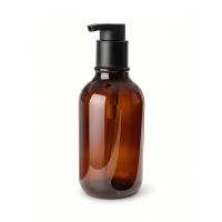 China 500ml Amber PET Lotion Pump Bottle | Cosmetic Shampoo Packaging Supplier | Thickened base, leak-proof. Custom logo & color for shampoo, body wash, skincare liquid. Bulk wholesale, flexible MOQ. for sale