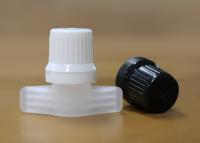 China Leak Proof PP / PE Plastic Pour Spout Cover Corner On 300ML Liquid Flexible Bags for sale