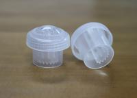 China Transparent Creative Press Type Plastic Bottle Caps For Beverage Powder Packaging for sale