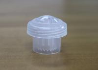 China Transparent Creative Press Type Plastic Bottle Caps For Beverage Powder Packaging for sale