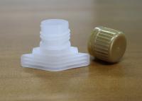 China Colorful Plastic Spout Caps With Spout For Baby Food Side Gusset Bag / Nozzle Cover for sale