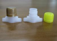 China 18mm Outer Dia Plastic Spout Caps For Laundry Detergent Pouch Packaging for sale