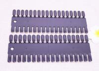 China White 36 Colors Nail Art Tips Card Nail Display Board / False Nail Manicure Tools for sale