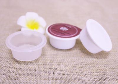 China 10g Plastic Capsules Cup With Aluminum Sealing Film For Mouth Rinse Packaging for sale