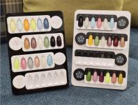 China OEM Boutique Gel Nail Polish Color Display Board Holder For Crylic Album for sale