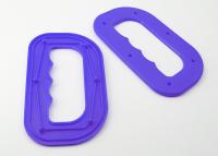 China Hard Plastic Bag Handles 105 Length For Retail Bag Custom Color And Size for sale