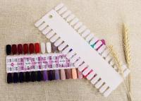 China 36Pcs Nail Polish Practice Card Color Nail Display Board For DIY Gel Palette for sale