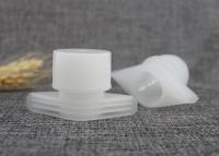 China Durable Food Pouch Plastic Nozzle With Cover 24.5mm Outter Diameter Medium Size for sale