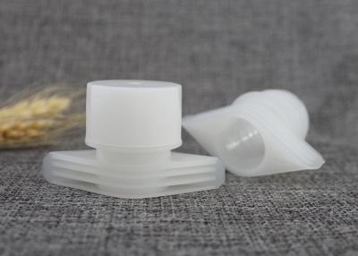 China Durable Food Pouch Plastic Nozzle With Cover 24.5mm Outter Diameter Medium Size for sale