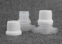 China Anti - Pilfer PE PP Plastic Spout Caps For Juice / Beverage Doypack / Baby Food Pouch Tops for sale