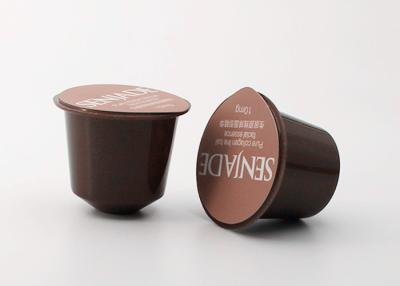 China Multi - Color Empty Coffee Machine Refillable Capsules For Instant Ground Coffee Packing for sale