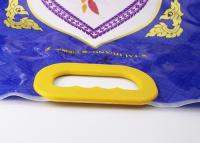 China Snap - On Type PP Plastic Bag Handles Multi - Color Packed On 5kg Rice Flour Bags for sale
