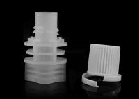 China 10.5mm Outer Diameter Burglarproof Plastic Spout Caps Corner On Paste Doypack for sale