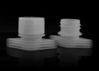 China Customized Pour Dia 22mm Plastic Pour Spout Caps For Gel / Cream / Liquid Pouches for sale