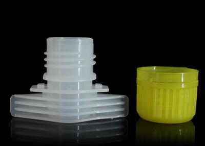China Tamper - Proof  Plastic Bottle Caps For Spout Flexible Packaging Personalized for sale
