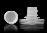 China One Way Air Vent Plastic Screw Caps 16mm Pattern Cutout Type For Medical Paste Pouch for sale