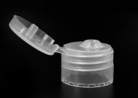 China Gloosy Plastic Flip Top Cap In Polypropylene Round General To PET Dia 20 Bottles for sale