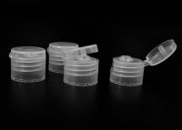 China Eco Friendly Plastic Flip Top Cap Tighten Closure For Empty Lotion Bottles for sale