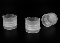 China 20 Inside Diameter Flip Top Lid / Screw Plastic Top Cap For Clear PET Bottles for sale